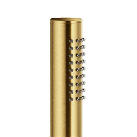 Mariner Metall Stabhandbrause rund gold gebürstet WLS OB Emero de