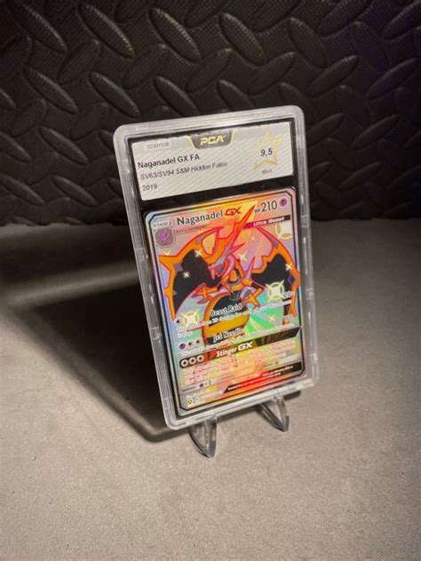 Hidden Fates Pokémon Graded Card PCA 9 5 Naganadel GX Catawiki