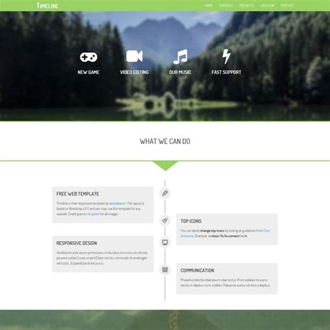 Css Timeline Template Css Gratis Muh94