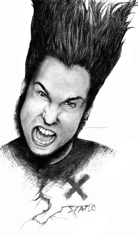 Wayne Of Static X By Pastelwings4 Static X Wayne Static Caricature
