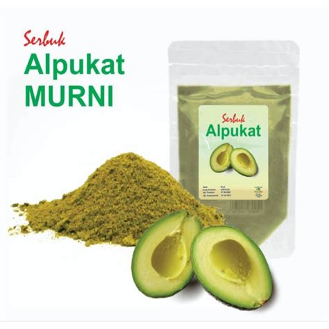 Jual Tepung Alpukat Tepung Buah Alpukat 100 Gram Shopee Indonesia