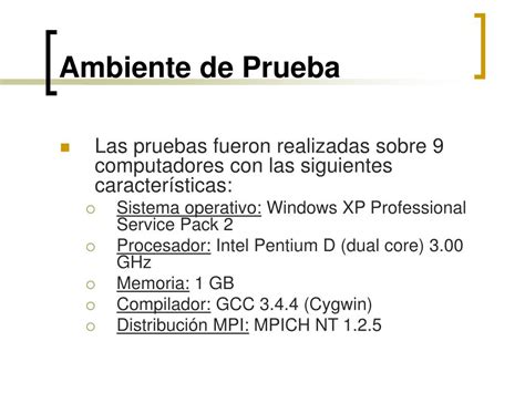 Ppt Implementación De Algoritmos De Multiplicación De Matrices Densas