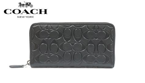 Yahooオークション 未使用品 Coach コーチ アコーディオン ウォレッ