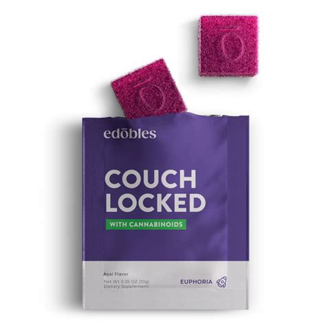 Couch Locked Gummy Pouch D8 D9 Thcp