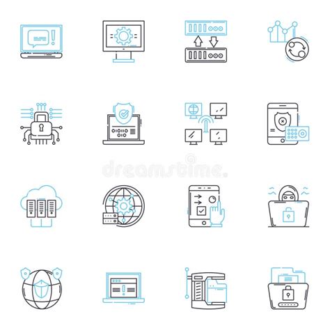 Biometrics Authentication Icons Face Eye Fingerprint And Voice