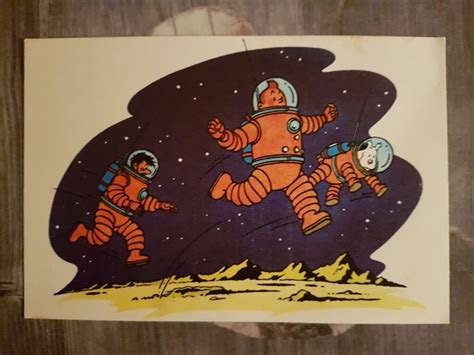 Tintin Carte Publicitaire Casterman Tintin Haddock Catawiki