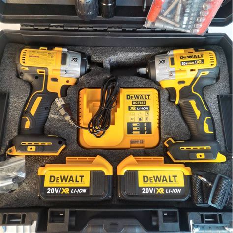 【新店優惠】得偉dewalt 20v雙機組得偉887電動起子電動扳手880 衝擊起子電動工具 兩用衝擊扳手無刷衝擊起子 蝦皮購物