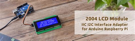 Sunfounder 2004 20x4 Lcd Module Iic I2c Interface Adapter