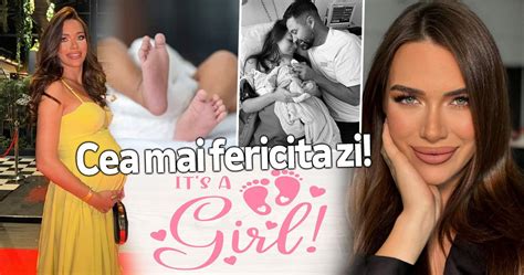 Iustina concurenta de la Insula Iubirii a născut A adus pe lume o