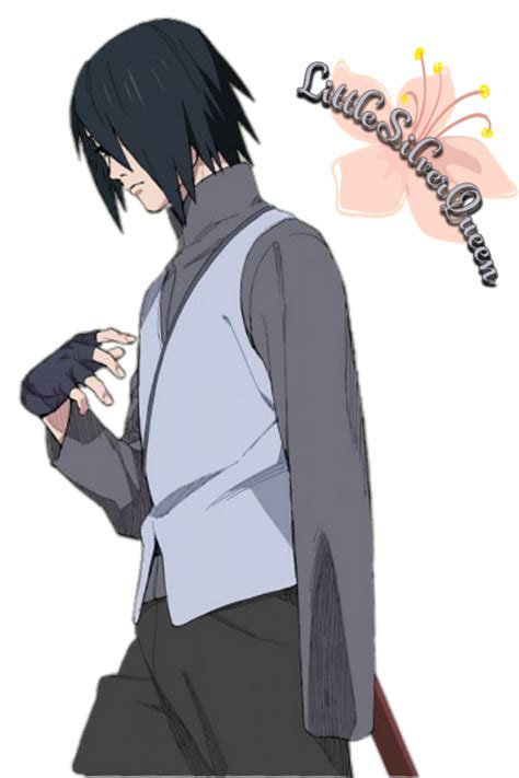 Sasuke Uchiha Render By Littlesilverqueen On Deviantart