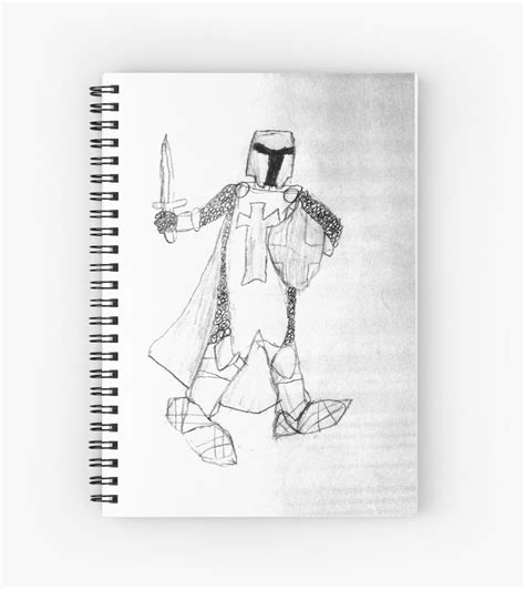 The Crusader By Roxanneg Crusades Hardcover Notebook Paper Drawing