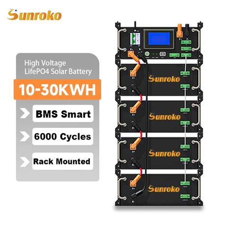 Energy Storage Battery 30kw 3072v 100ah 30kwh Solar Lithium Battery