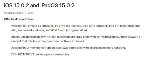 Apple Releases Ios 1502 To Fix Two Zero Day Exploits Ghacks Tech News