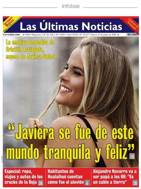 Las Ultimas Noticias Chile 13 De Junio De 2019 Infobae