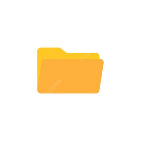 Filefolder Icon Vector Illustrationflat Design Colorful Organizing