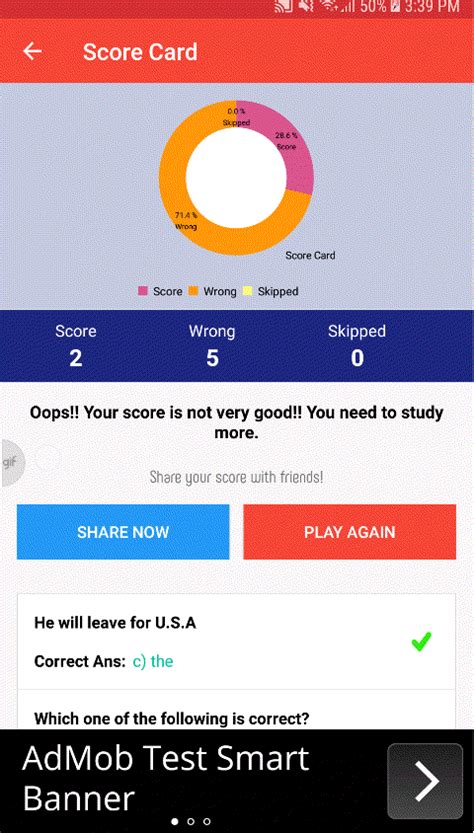 Tutorial App With Quiz Native Android Offline Codemarket