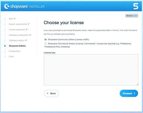Shopware Teil Shopware Installation