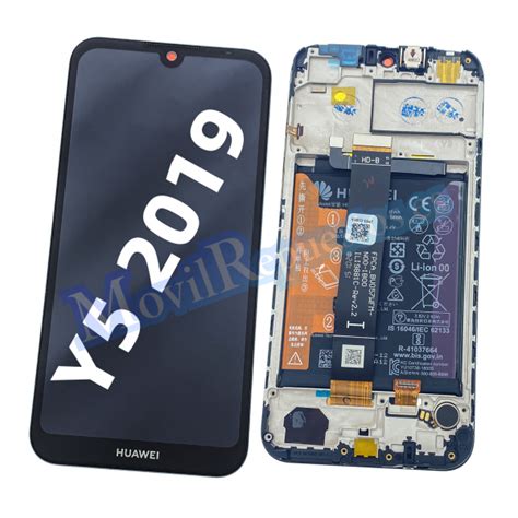 Pantalla Completa Original LCD Y Táctil Con Marco para Huawei Y5 2019