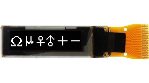 Mcot096016ay Wi Midas 069in White Passive Matrix Oled Display 96 X