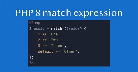 php8 match expression gihan dilanka