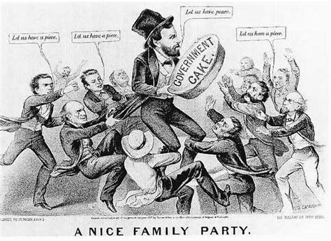 Jackson Spoils System Political Cartoons Andrew Jackson 7th President