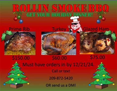 Rollin Smoke Bbq Oakdale Ca