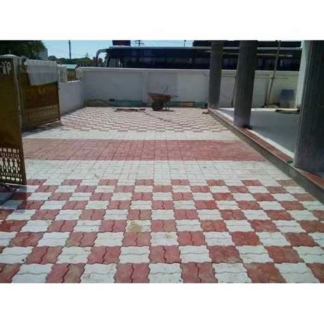 Zigzag Paver Concrete Block For Pavement At Rs Square Feet In Chennai ID