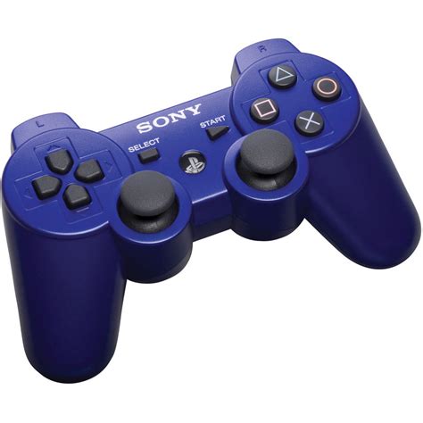 Sony Ps3 Dualshock 3 Wireless Controller Blue Wiztoyz