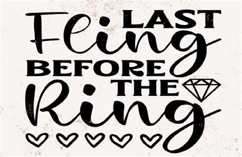 Last Fling Before The Ring