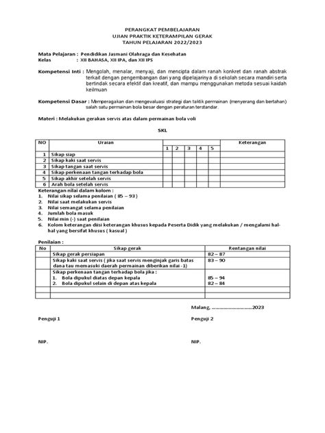 Perangkat Upra 2022 2023 Pdf