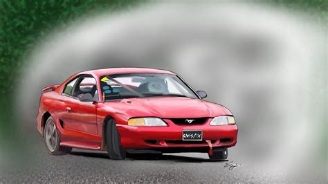 Realistic Car Drawing Chrisfix Driftstang Youtube