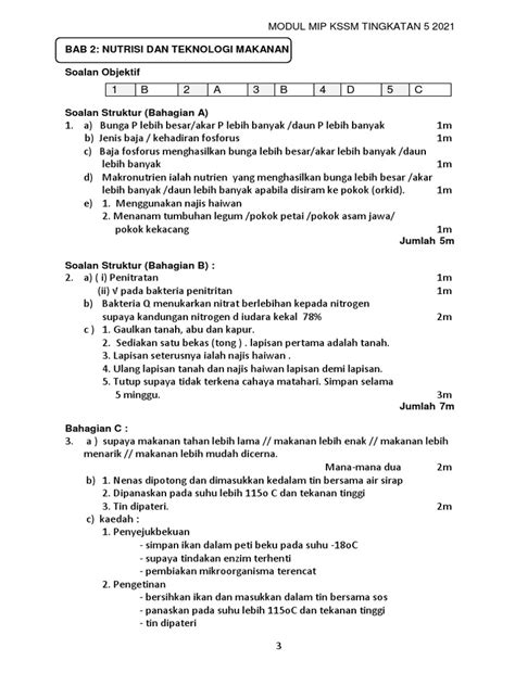 Skema Jawapan Bagi Soalan Sains Form 5 Bab 2 Pdf