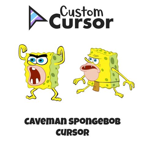 Caveman Spongebob Cursor Custom Cursor