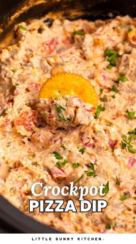 Crock Pot Pizza Dip Recipe