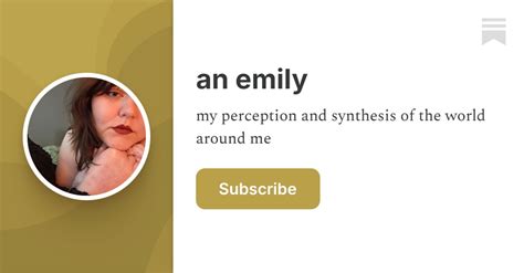 An Emily Substack