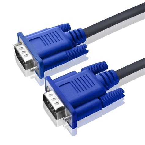 WETEK TV Out Cable Meter Pin Male To Male VGA Cable For Connecting Laptop PC To Monitor