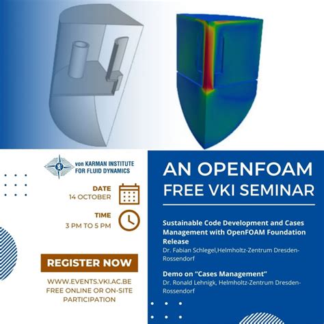 Free Openfoam Seminar Sustainable Code Development And Cases