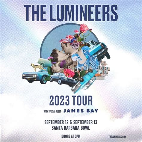 The Lumineers And James Bay Santa Barbara Bowl 13 September 2023