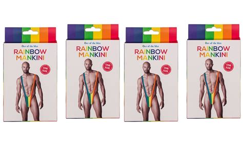 Rainbow Mankini Groupon Goods