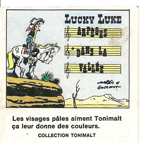 Lucky Luke Publicité Tonimalt 4 Arpèges Dans La Vallée