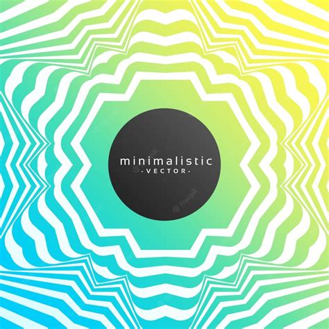 Free Vector Abstract Retro Minimalistic Background
