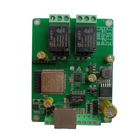 Ethernet Relay Board Network Mqtt Home Assistant Domoticz Modbus Wifi