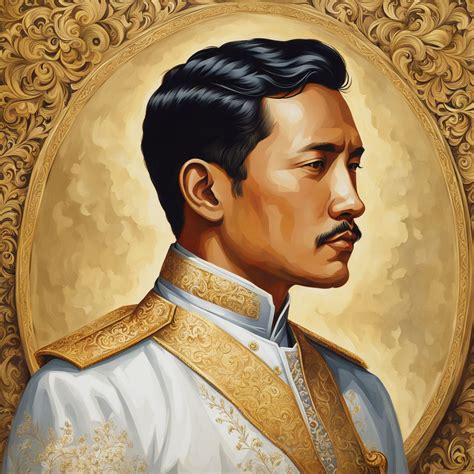 Portrait Of Jose Rizal In Barong Side View By Penguin Kun Playground