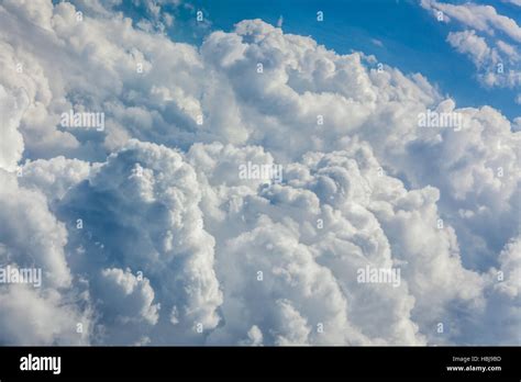 Dense Clouds Seen From Above Stock Photo Alamy