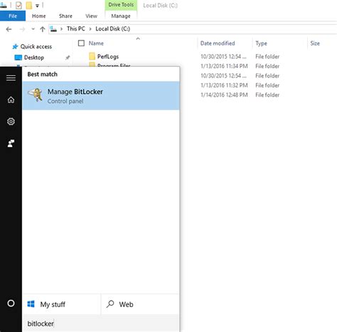 Activer Le Chiffrement Complet Du Disque Dans Windows 10 En Utilisant