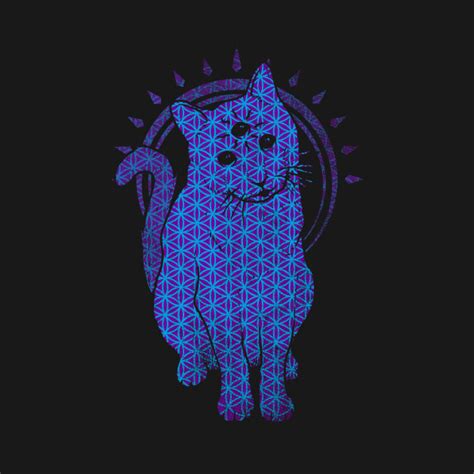 Trippy Kitty Cat T Shirt Teepublic