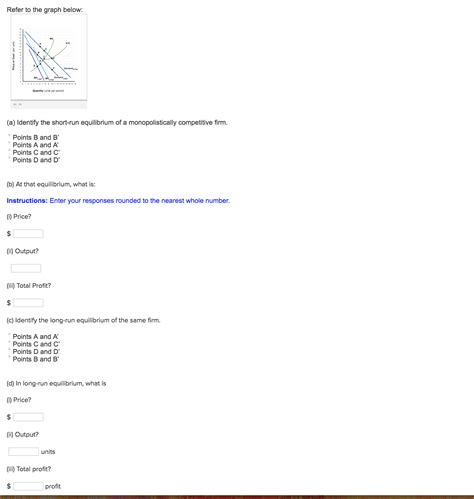 Solved Refer To The Graph Below Identify The Short Run Chegg