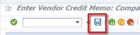 FB Issue A Vendor Credit Memo In SAP Sapsharks