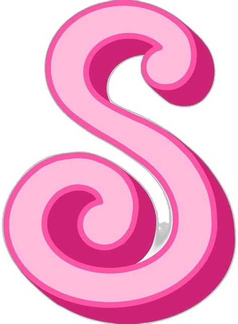 Barbie Initial S Sticker For Sale By Hannah Cohen Barbie Initials