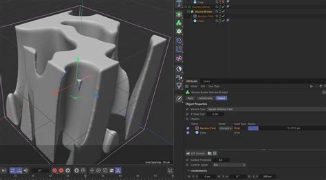 How To Get More Details In The New C4d Volume Builder 2023 Version Rcinema4d